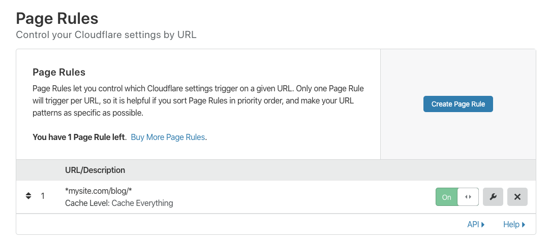 Cloudflare: enable full page caching with WordPress - barebones